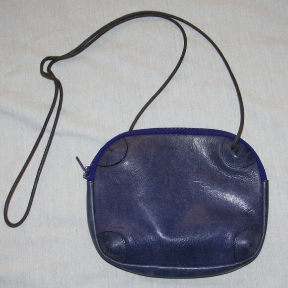 Furla | Bags | Vintage Furla Mini Purple Leather Crossbody Bag Shoulder ...